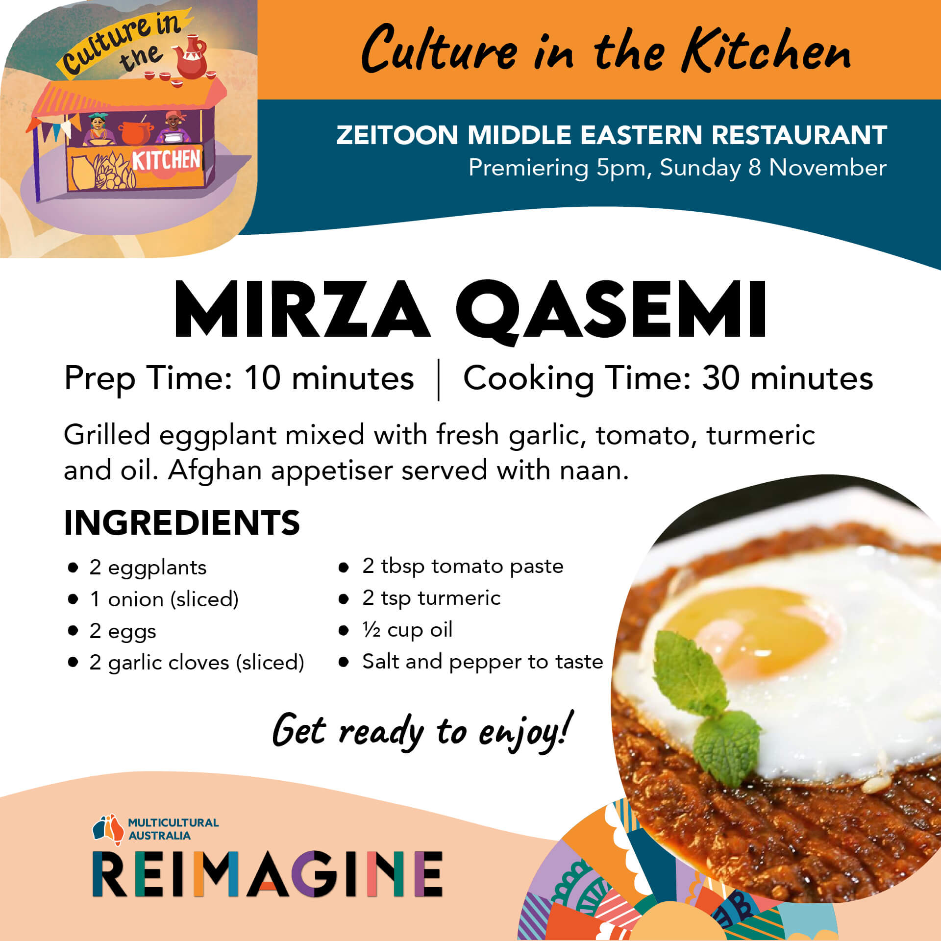 Zeitoon Restaurant - Multicultural Australia